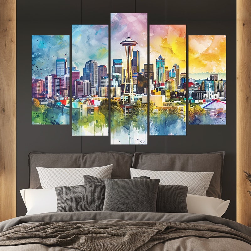 Seattle Wall Art - Etsy