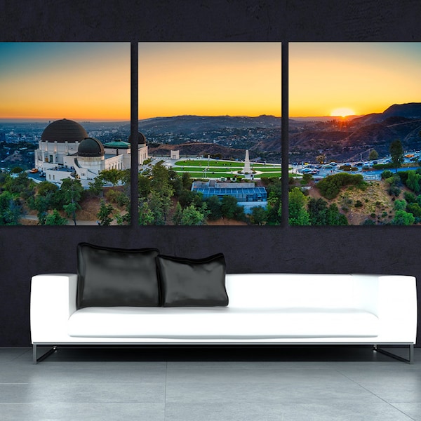 Griffith Observatory Poster - Etsy