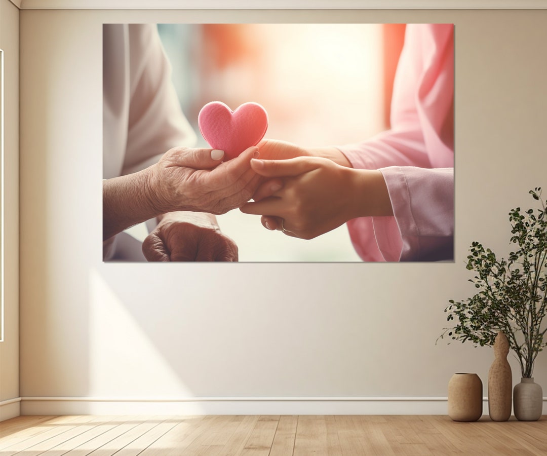 Cardiology Wall Art, Hospital Wall Decor, Cardiologist Gift, Cardiology ...