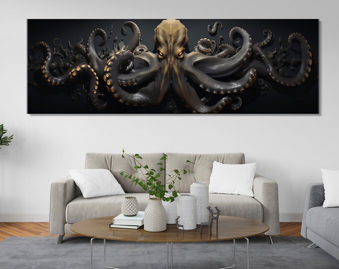 Gyotaku Octopus Print Hawaiian Octopus Limited Edition Art by Maui ...