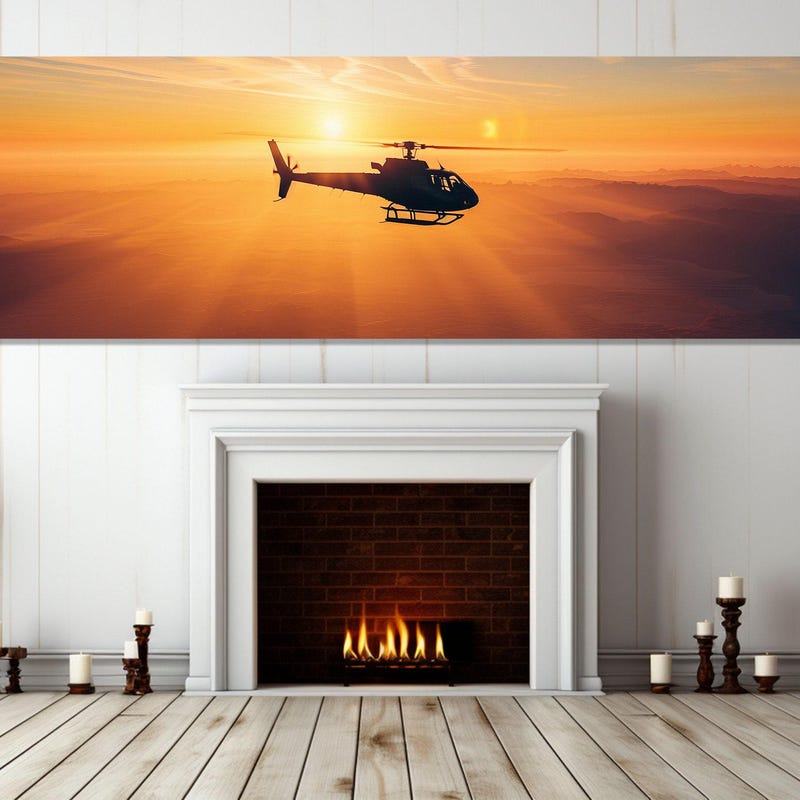 Helicopter Decor - Etsy