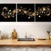 Large Music Wall Art, Abstract Notes Canvas Print, Musician Gift ...