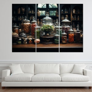 Vintage Pharmacy Wall Art, Pharmacy Wall Decor, Pharmacist Gift, Framed ...