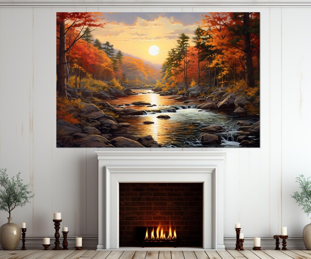 Scenic Wisconsin River Canvas Print, Wisconsin Dells Poster, Wisconsin ...