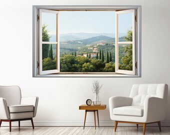 Window View Print - Etsy UK