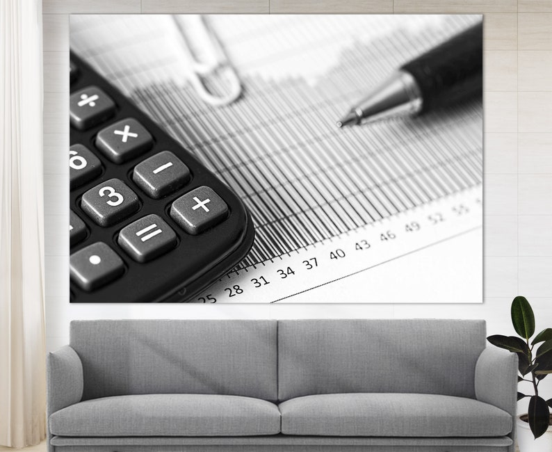Accountant Office Decor Accountant Gift Large Accounting - Etsy