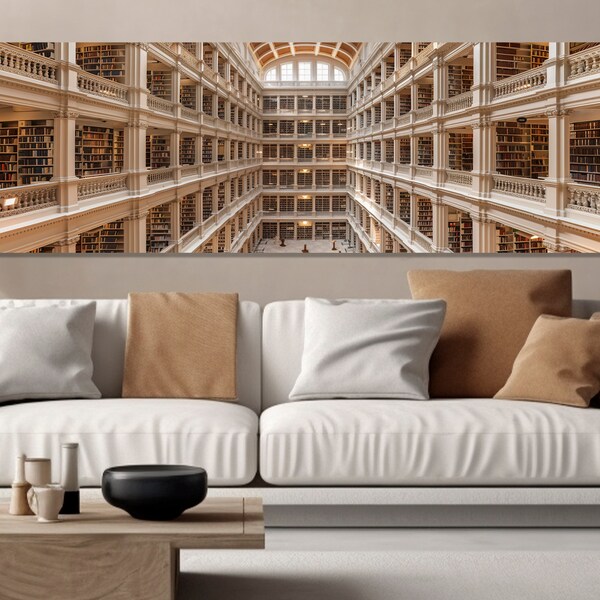 Library Wall Art - Etsy