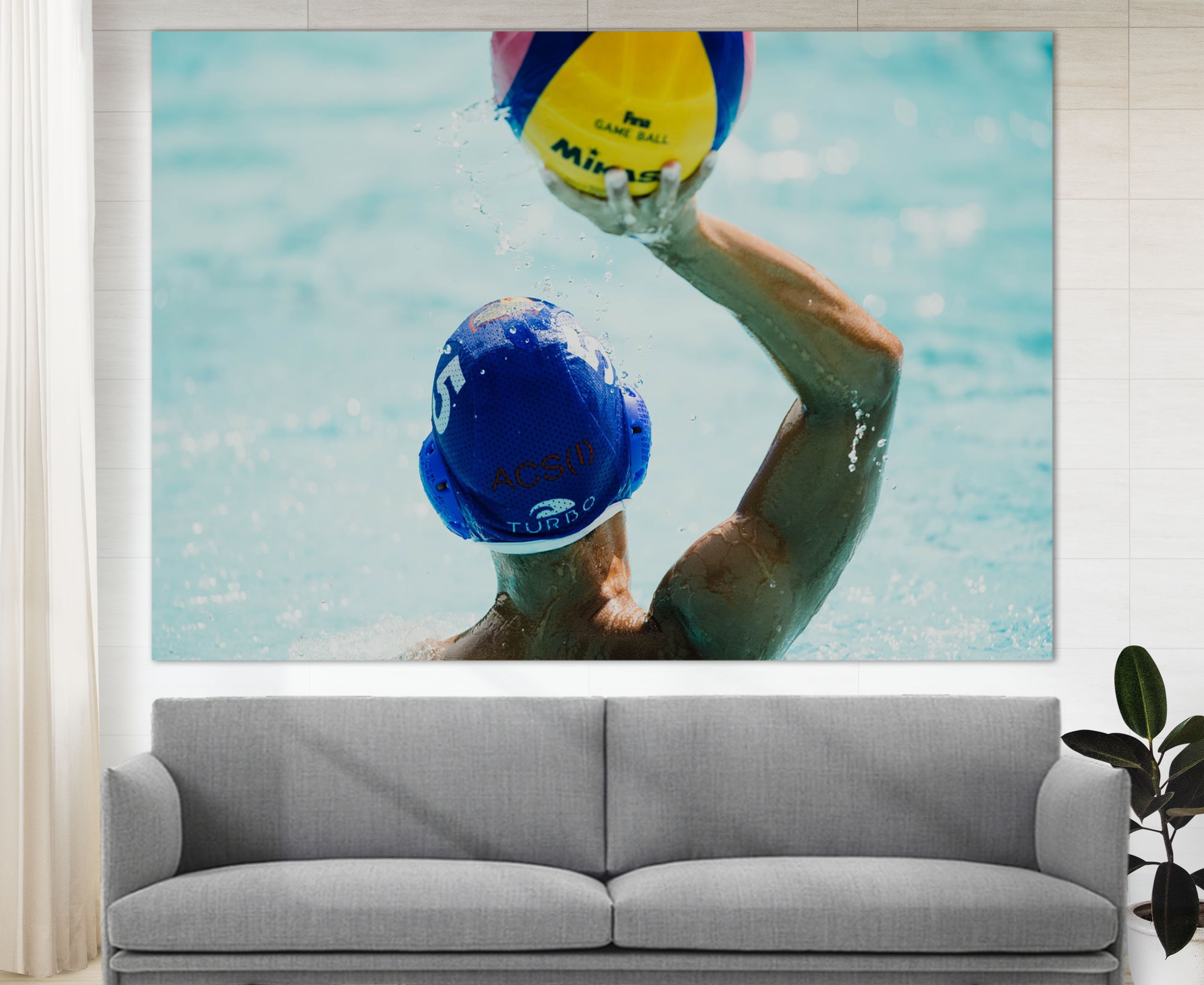 Water Polo Wall Art Water Polo Canvas Print Water Polo Fan - Etsy