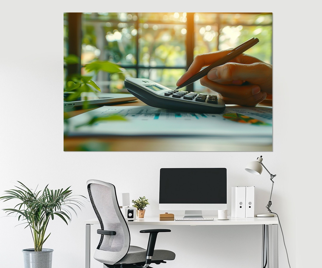 Accounting Wall Art, Accountant Gift, Accounting Canvas Print ...