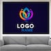 Your Company Logo Canvas Print, Custom Office Wall Decor, Custom ...
