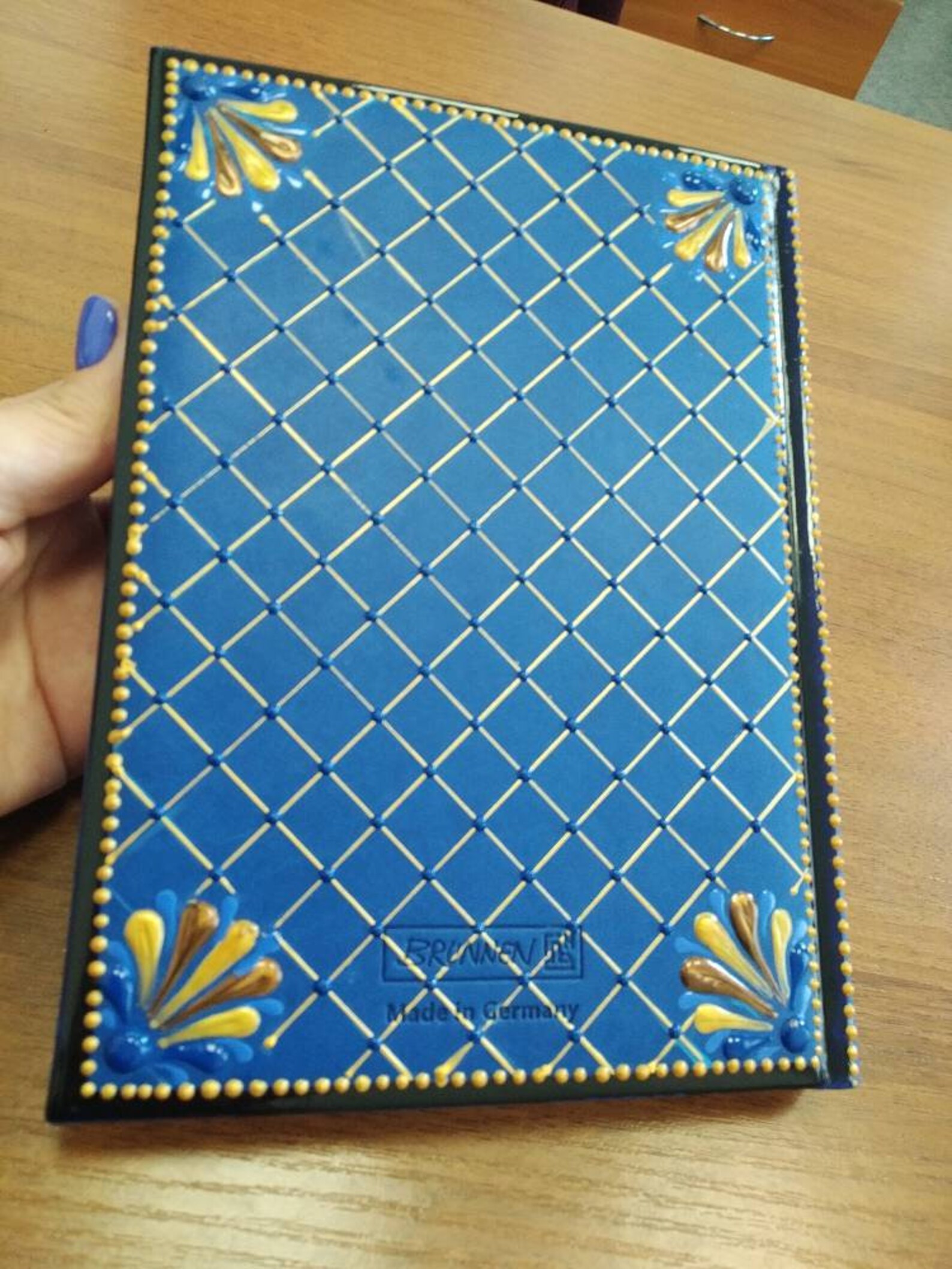 Handpainted Mandala Notebook Hardcover Undated Yoga Journal - Etsy