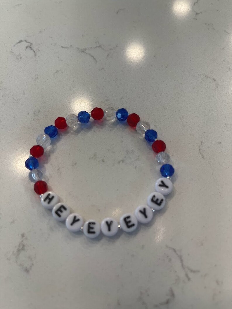 Shout Hey Ey Ey Ey Stackable Buffalo Bills Bracelets - Etsy