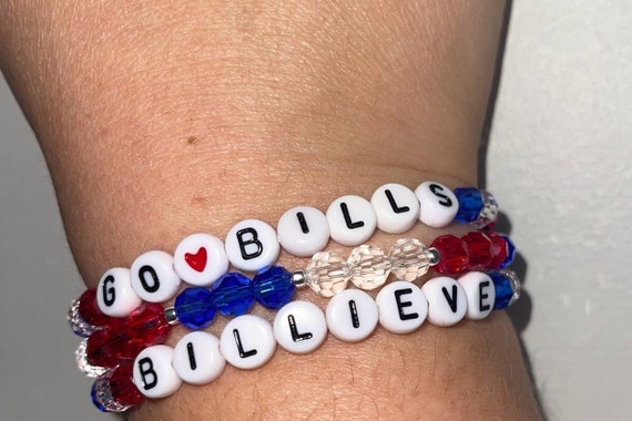 Buffalo Bills Billieve Stackable Bracelets - Etsy
