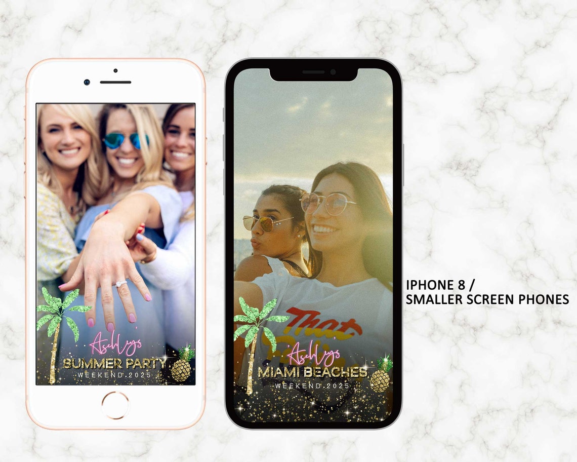 Snapchat Filter Tropical-instant DOWNLOAD Editable-geofilter - Etsy