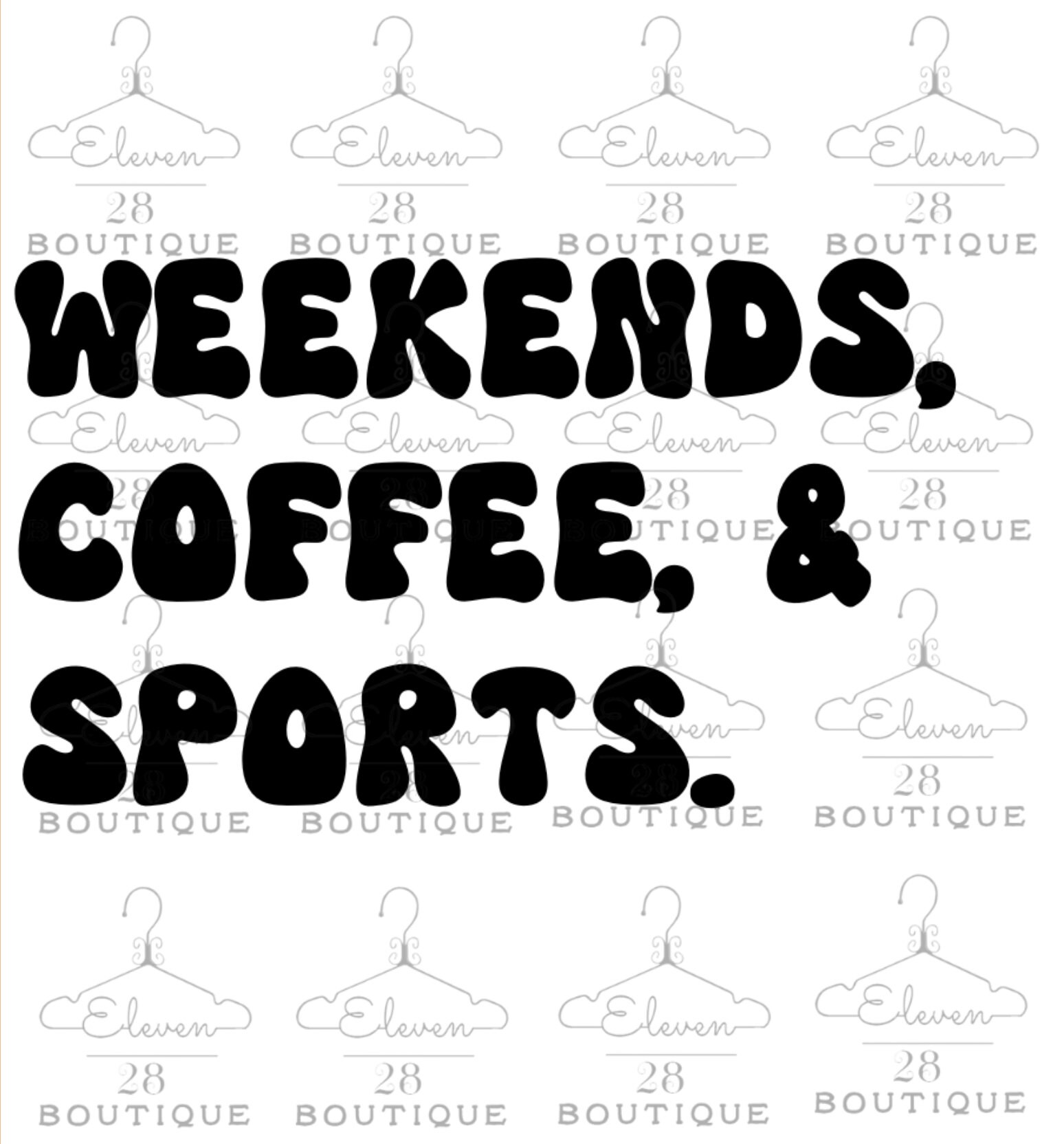 Weekends, Coffee, & Sports. PNG, SVG - Etsy