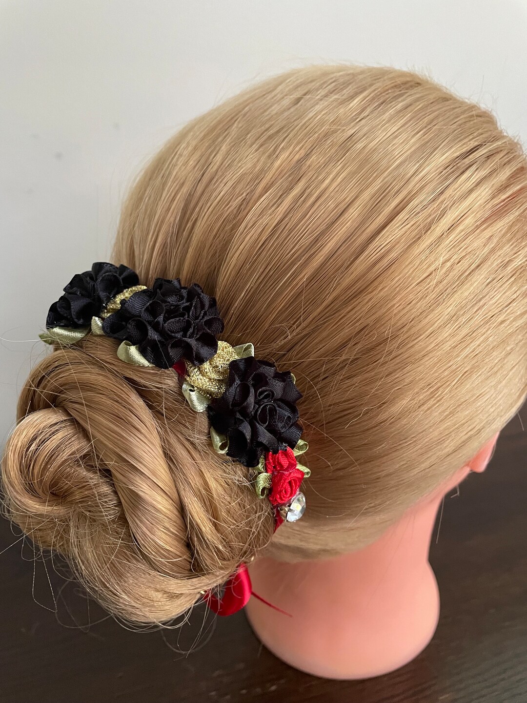 Bunflowerz Kitri Bunwreath (spanish Ballet Wrap, Firebird Jewel Bun ...