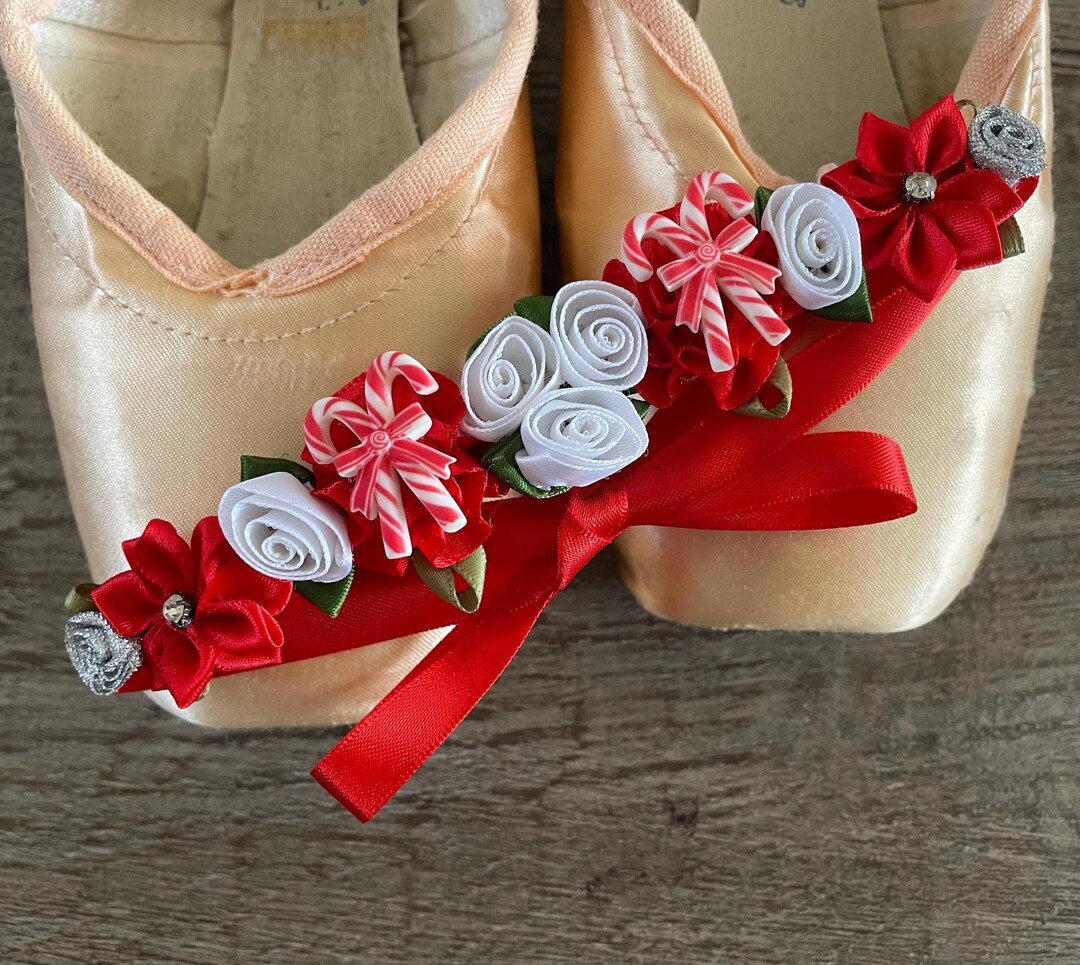 Candy Cane Ballet Bunwrap: Nutcracker Gift for Dancer - Etsy