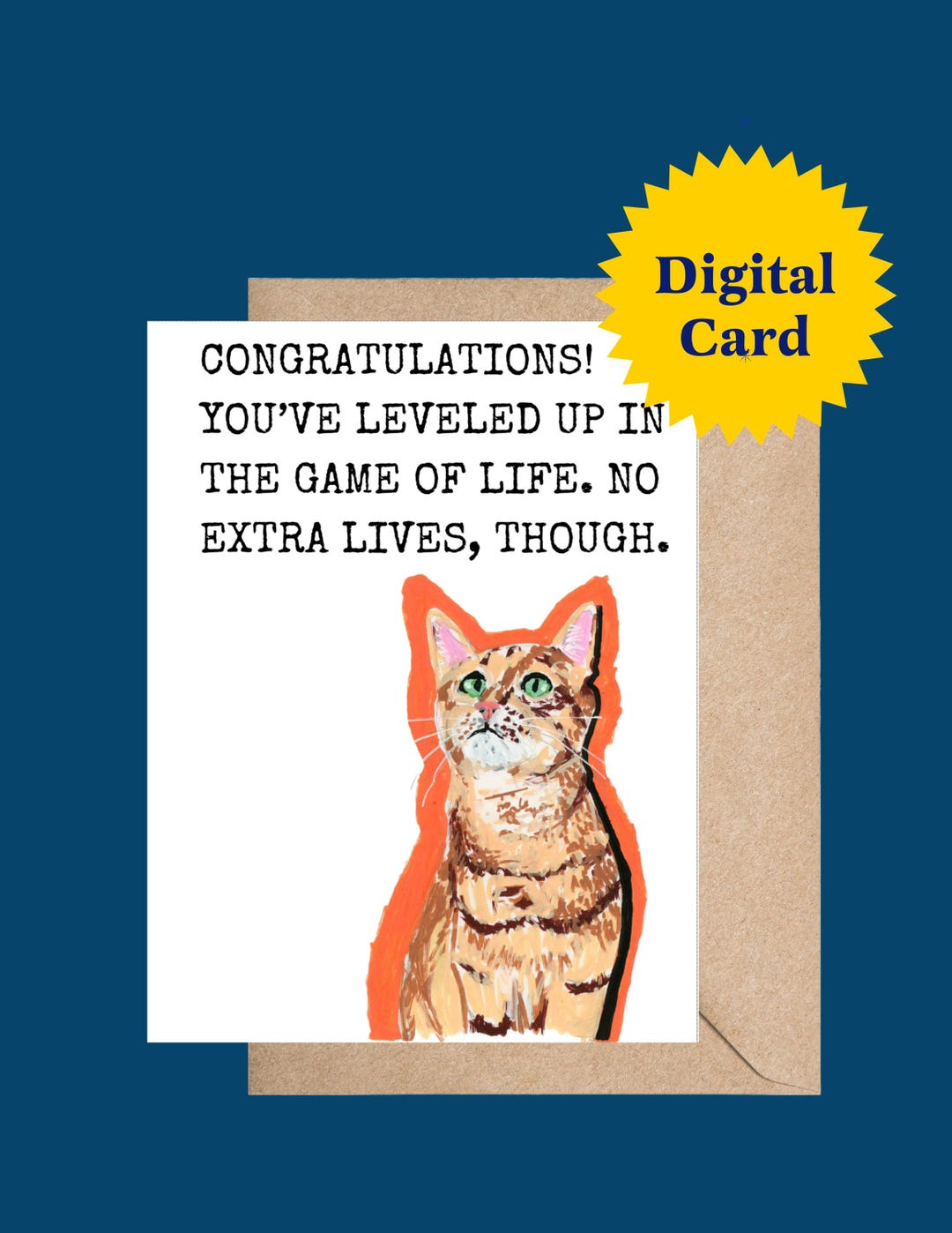 Printable 'congratulations! You’ve Leveled up in the Game of Life. No ...