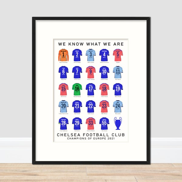 Chelsea 2021 Print - Etsy