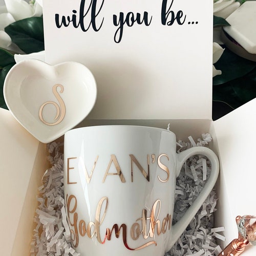 Godfather Proposal Box Will You Be My Godfather Godparents - Etsy