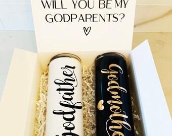 Godparent Proposal Box - Etsy
