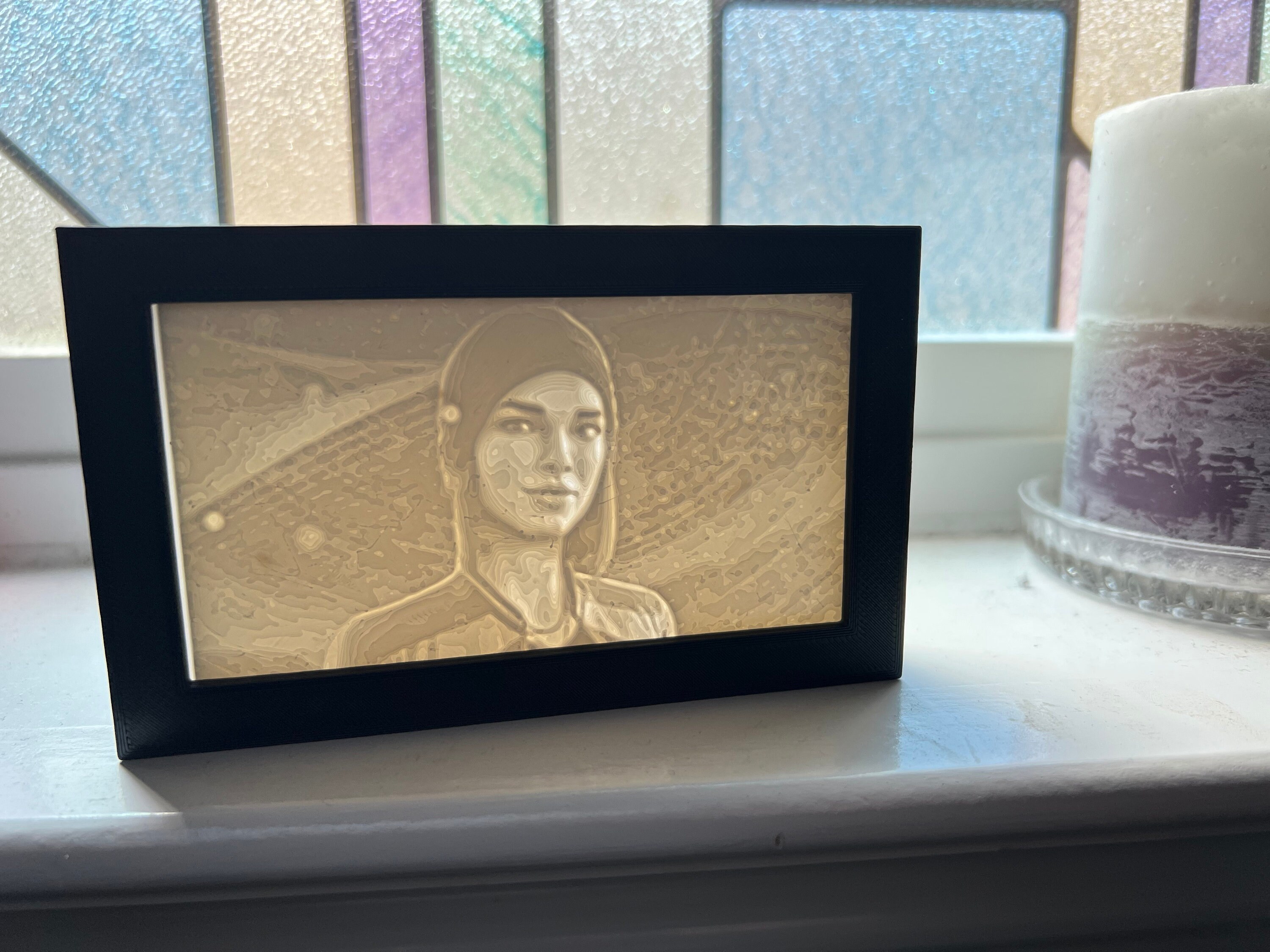 Steph Gingrich Life is Strange Wavelengths 3D Printed LED Lithophane - Etsy