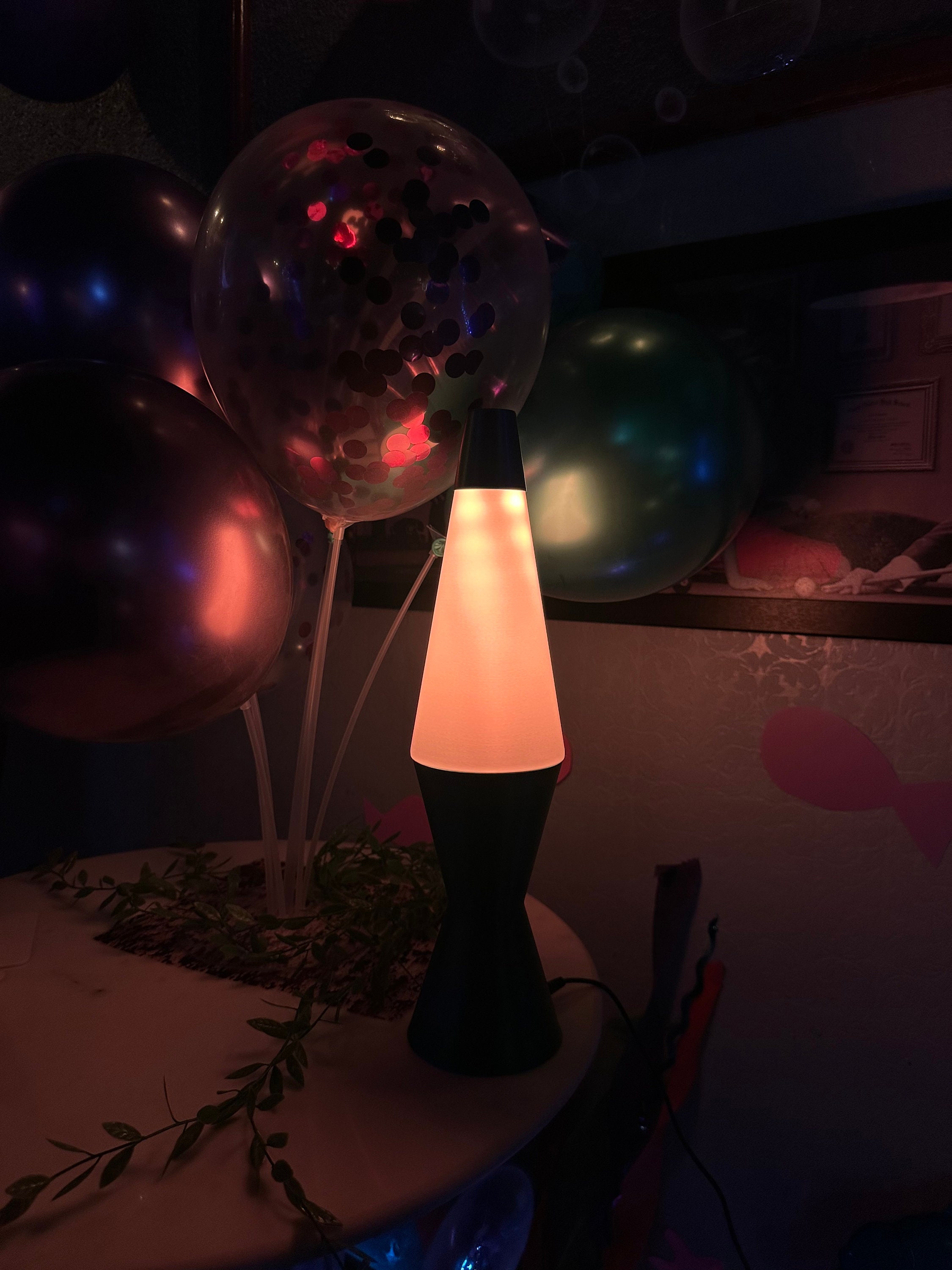 Retro Style Animated RGB LED Lava Lamp 16" With Remote - Etsy