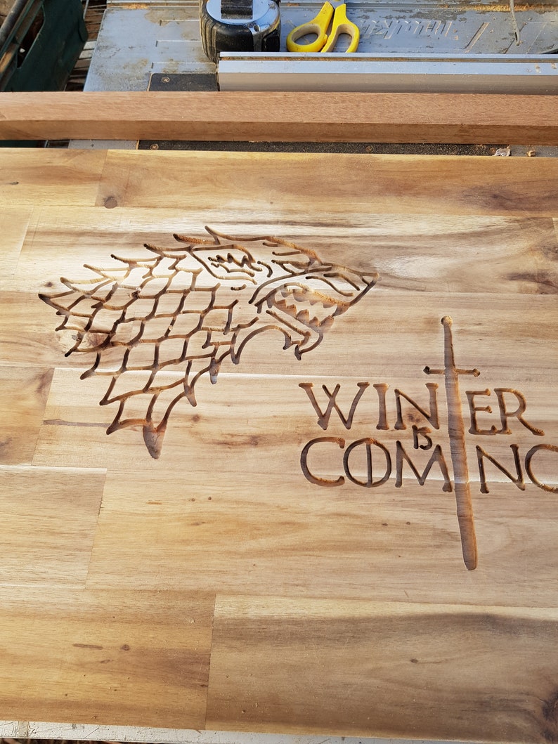 House Stark, Coffee Table, Game of Thrones, Stark - Etsy
