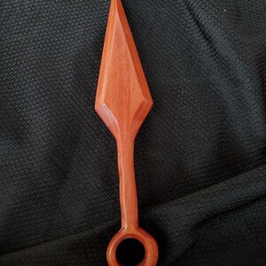 Hand Carved Wood Kunai Ninja - Etsy