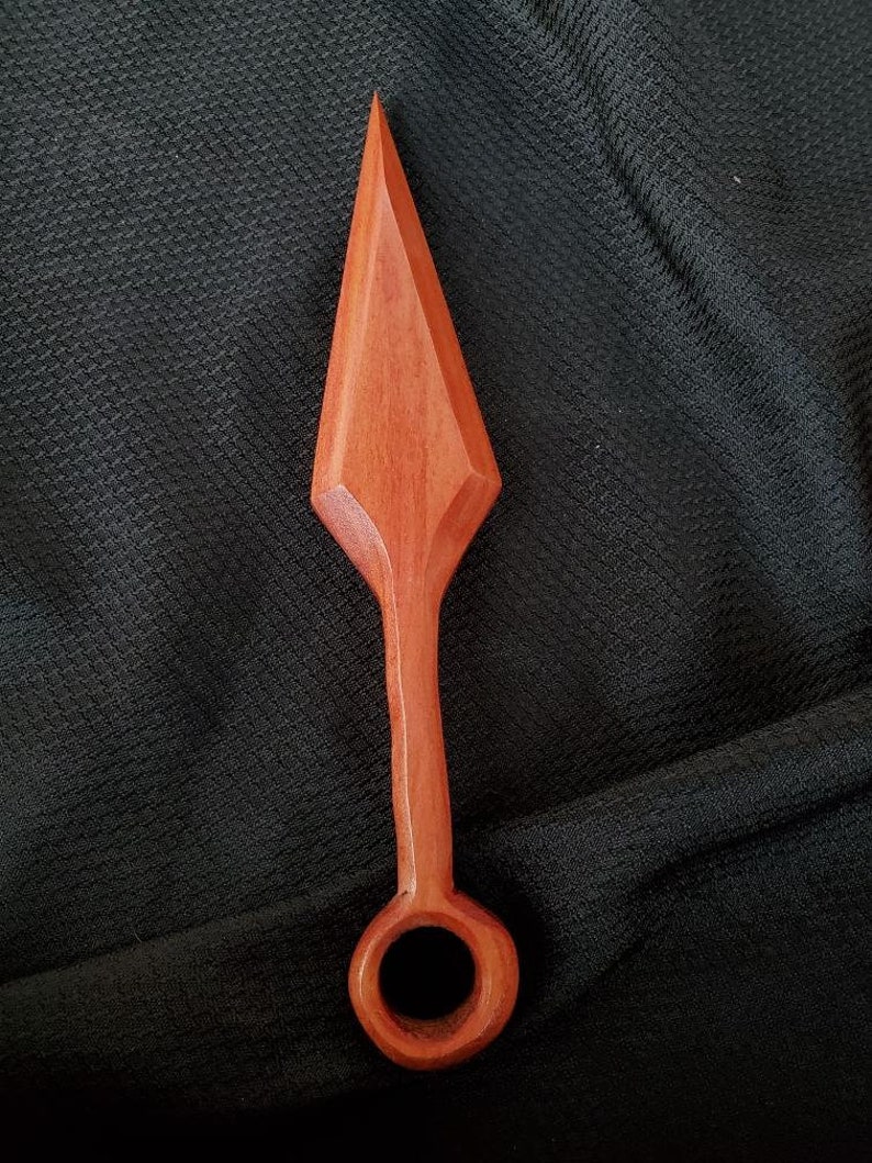 Hand Carved Wood Kunai Ninja - Etsy