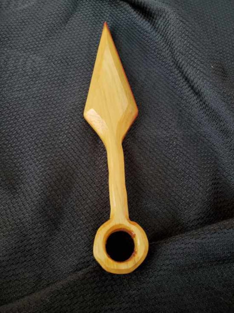 Hand Carved Wood Kunai Ninja - Etsy