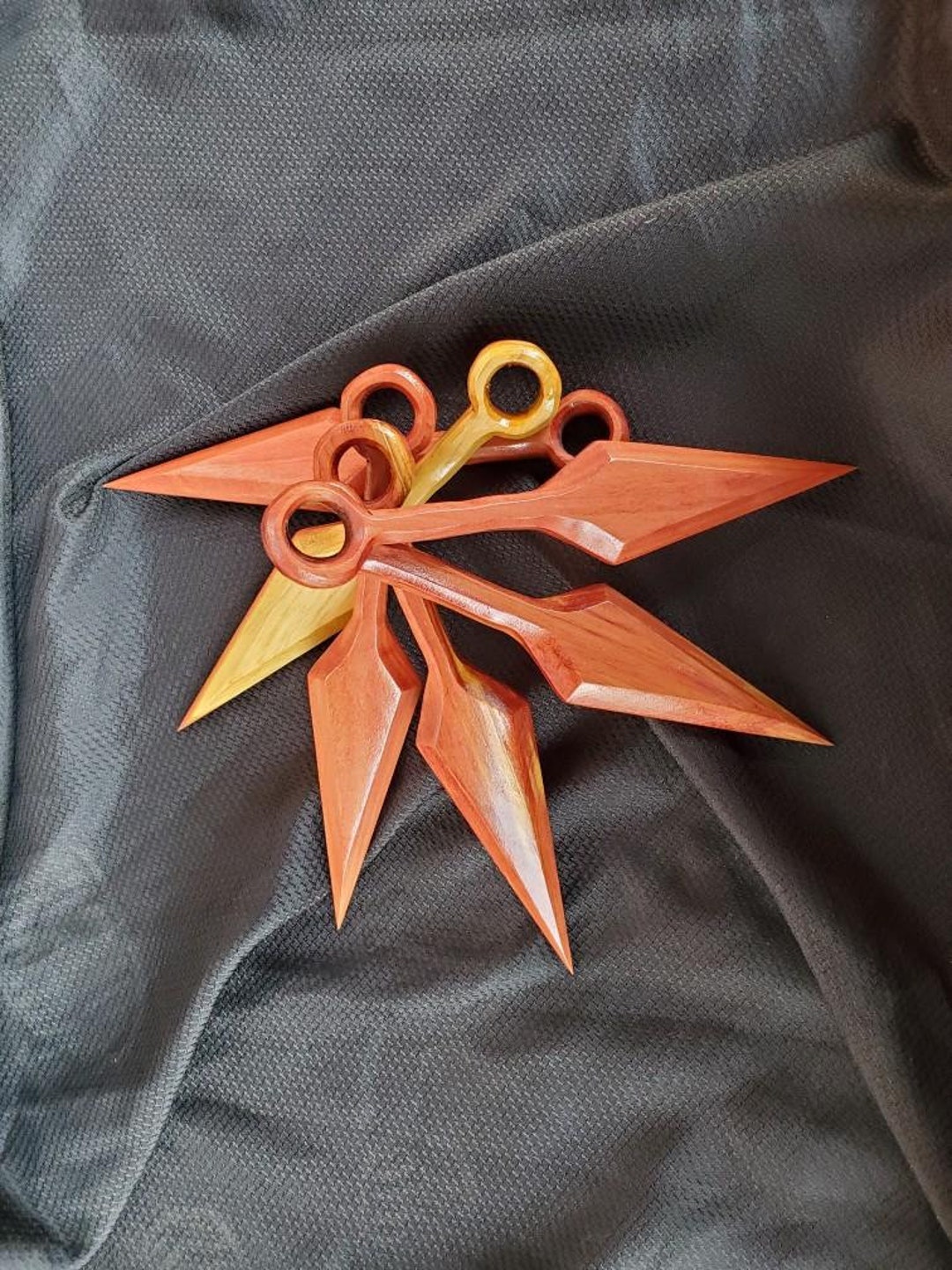 Hand Carved Wood Kunai Ninja - Etsy