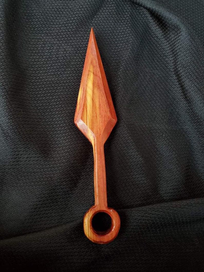 Hand Carved Wood Kunai Ninja - Etsy