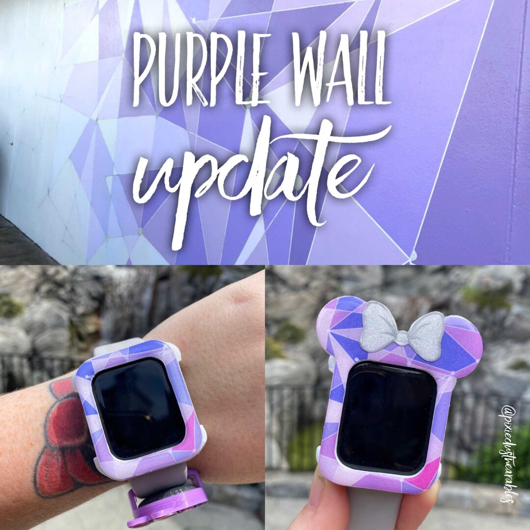 Purple Wall Watch Covers - Etsy
