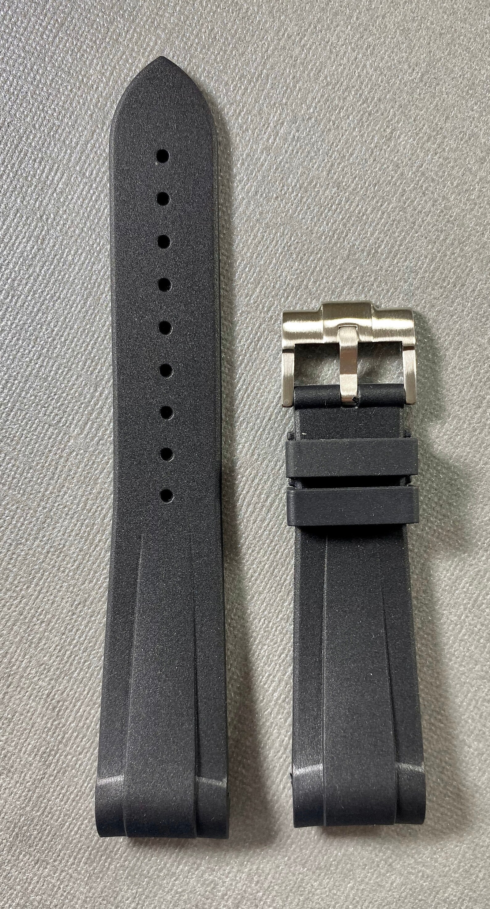 22mm Vulcanized Rubber Strap for Tudor Pelagos Watches - Etsy