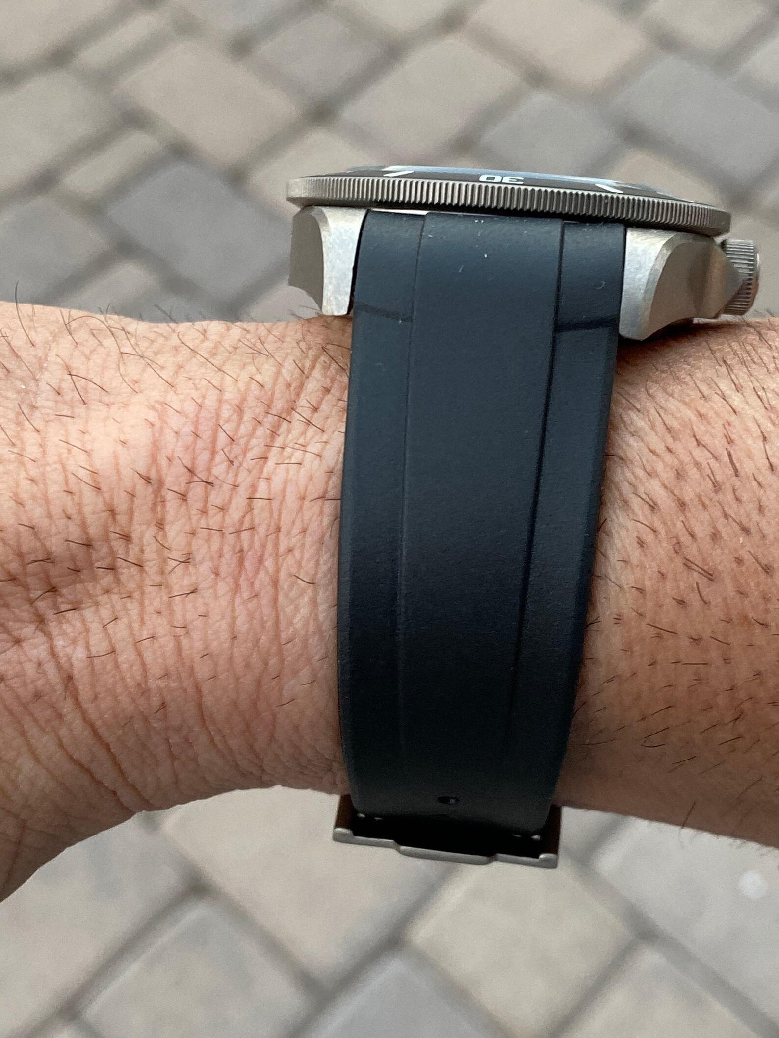 22mm Vulcanized Rubber Strap for Tudor Pelagos Watches - Etsy