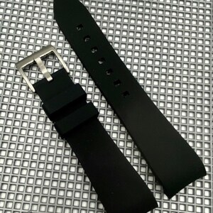 BLACK Silicone Rubber Soft Flexible Strap Fits Most WATCHES - Etsy