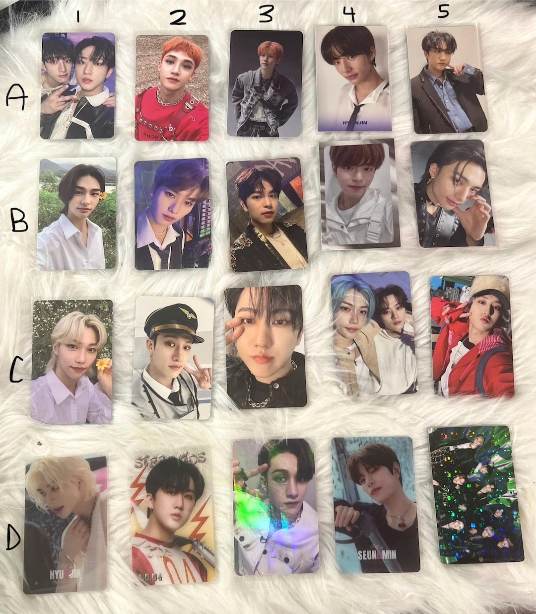 Stray Kids Official Photocards Cute Kpop - Etsy
