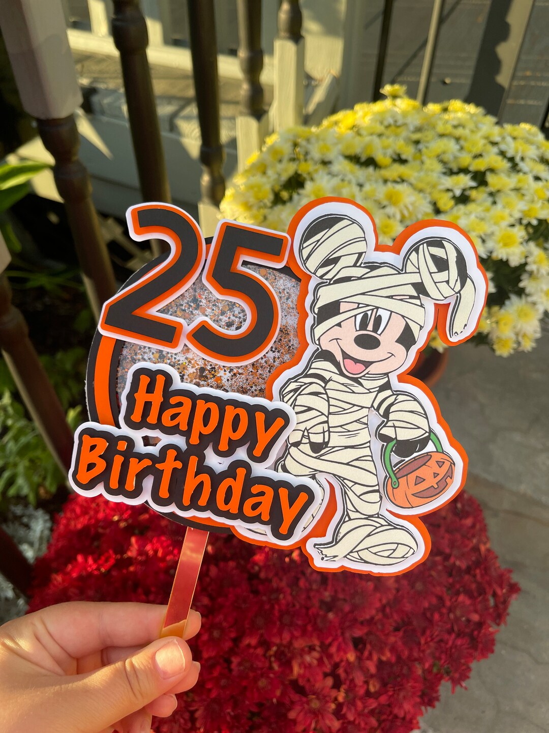 Mummy Birthday Cake Topper - Etsy