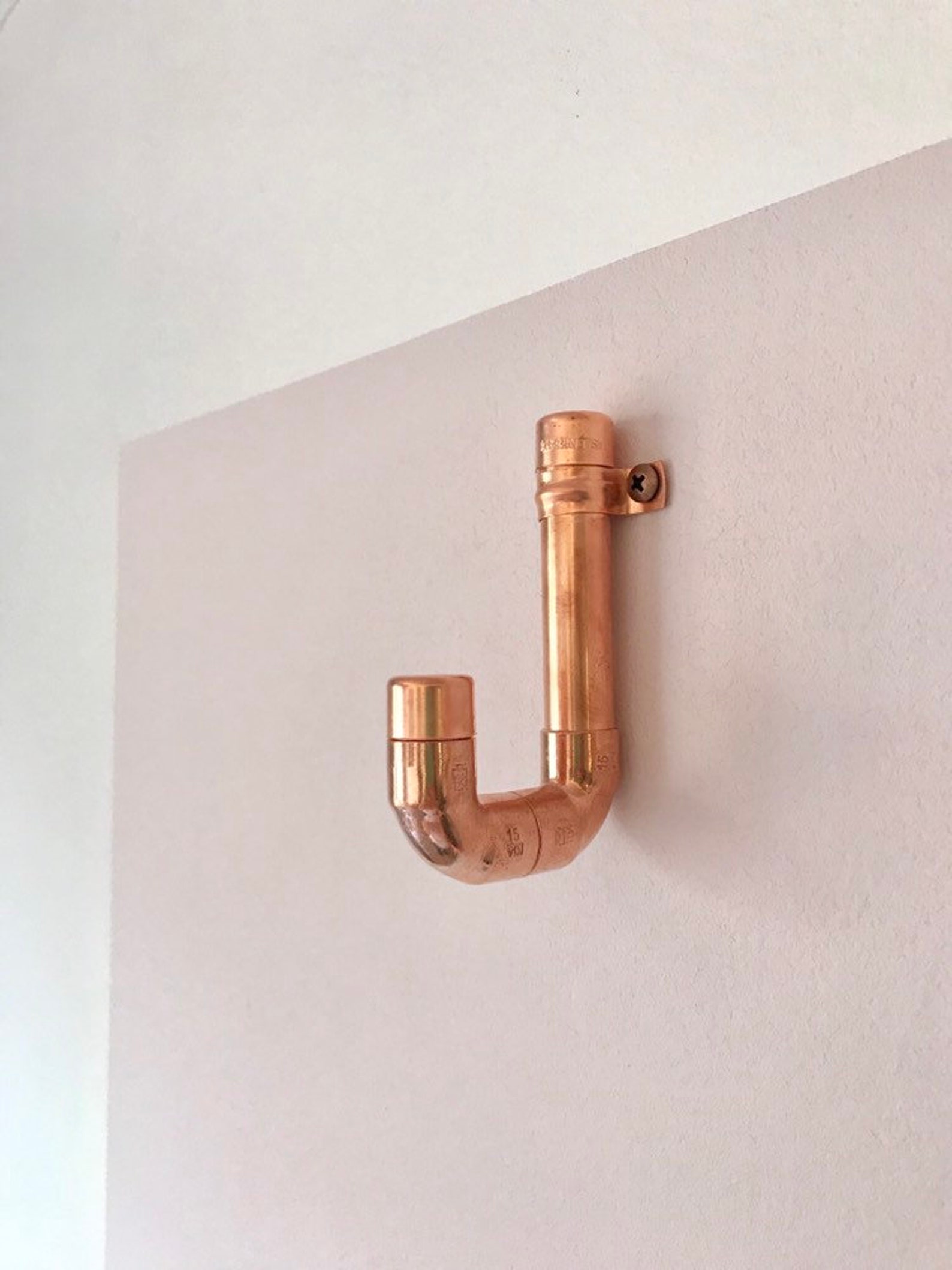 Copper Pipe Hook for Plants and Coats - Etsy