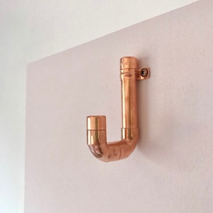 Copper Pipe Hook for Plants and Coats - Etsy