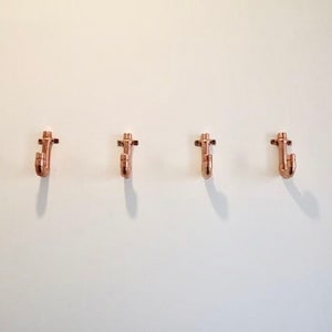 Copper Pipe Hook for Plants and Coats - Etsy
