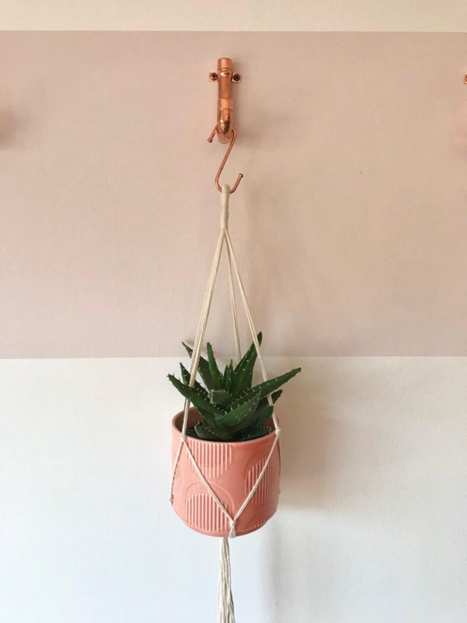 Copper Pipe Hook for Plants and Coats - Etsy