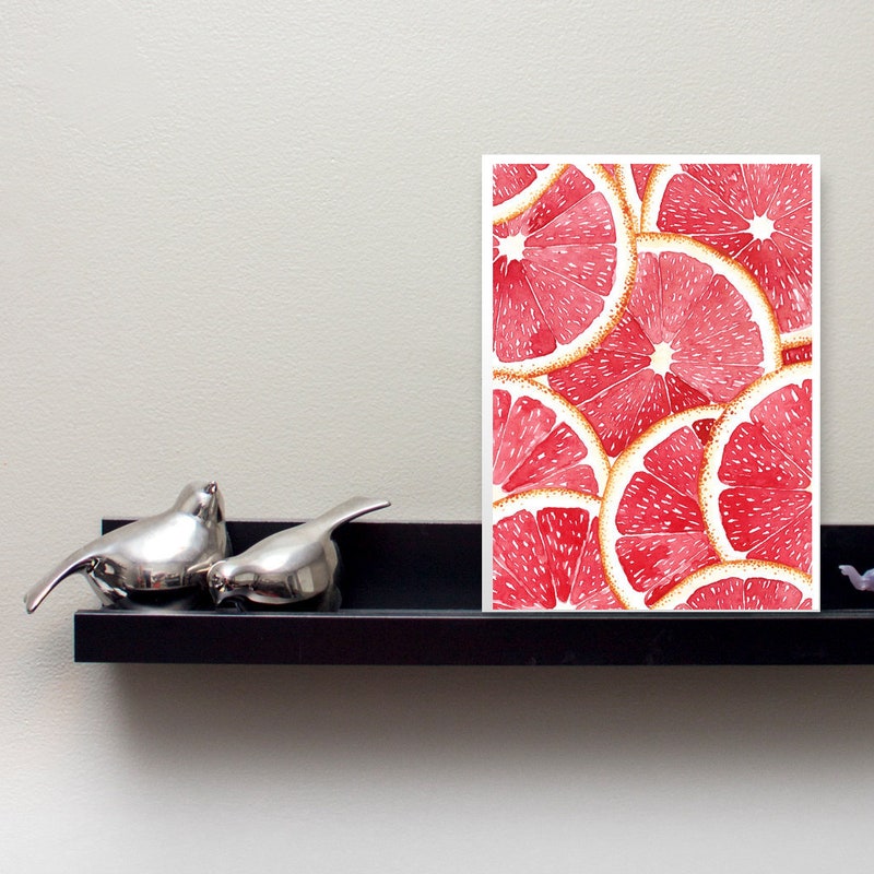 Grapefruit Painting - Etsy