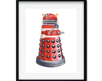 Dalek Fan Art - Etsy