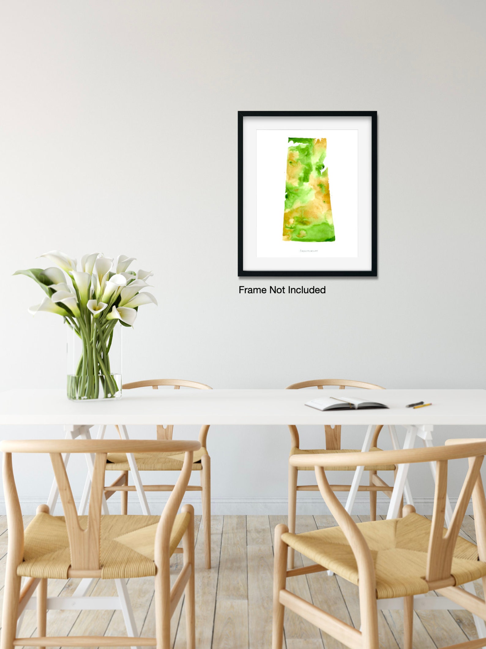 Watercolour Saskatchewan Map Canadian Watercolor Maps - Etsy Canada