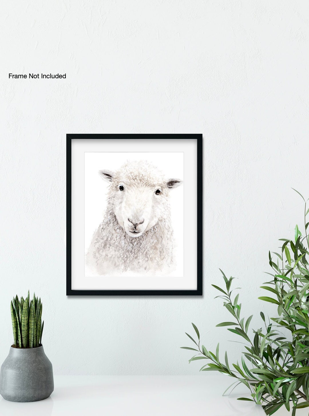 Sheep Art Print | Farm Art | Kitchen Art | Nursery Art | Living Room ...