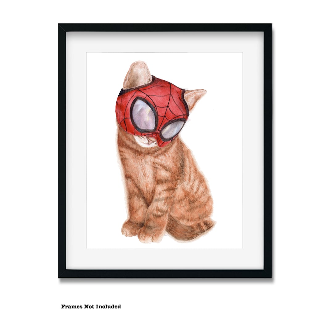 Spiderman Cat | Spiderverse Fan Art | Spiderman Fan Art | Cat Art ...
