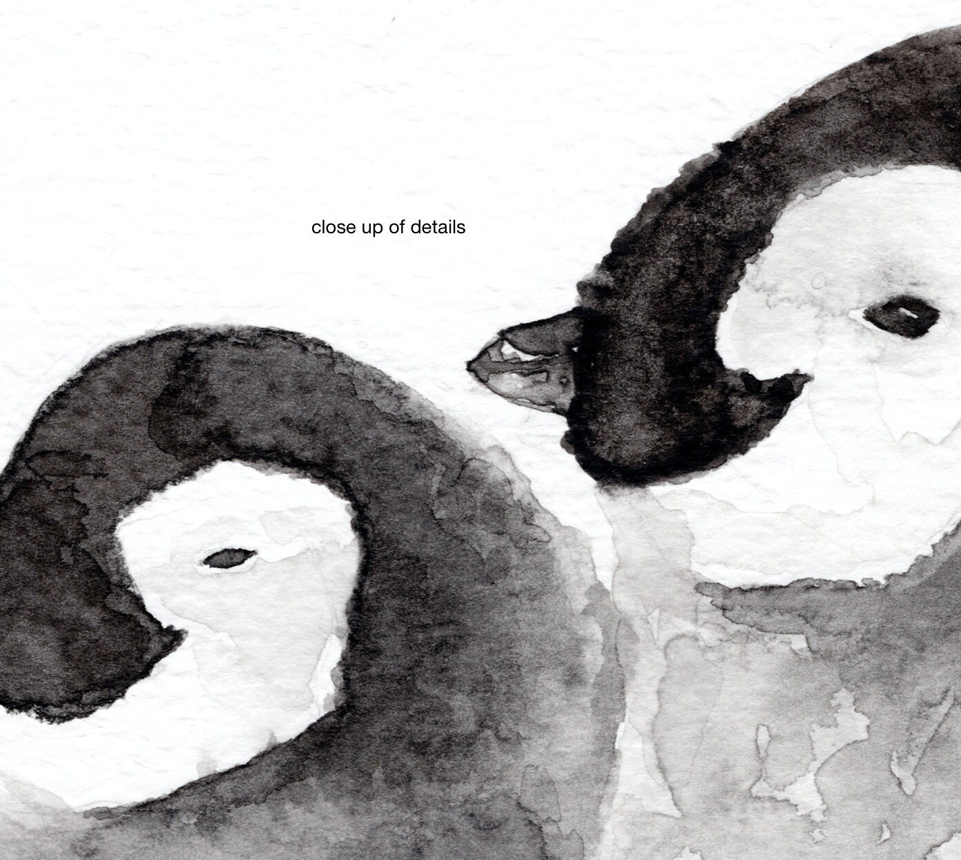 Set of 3 Watercolour Penguin Prints Art Print of Penguins | Etsy