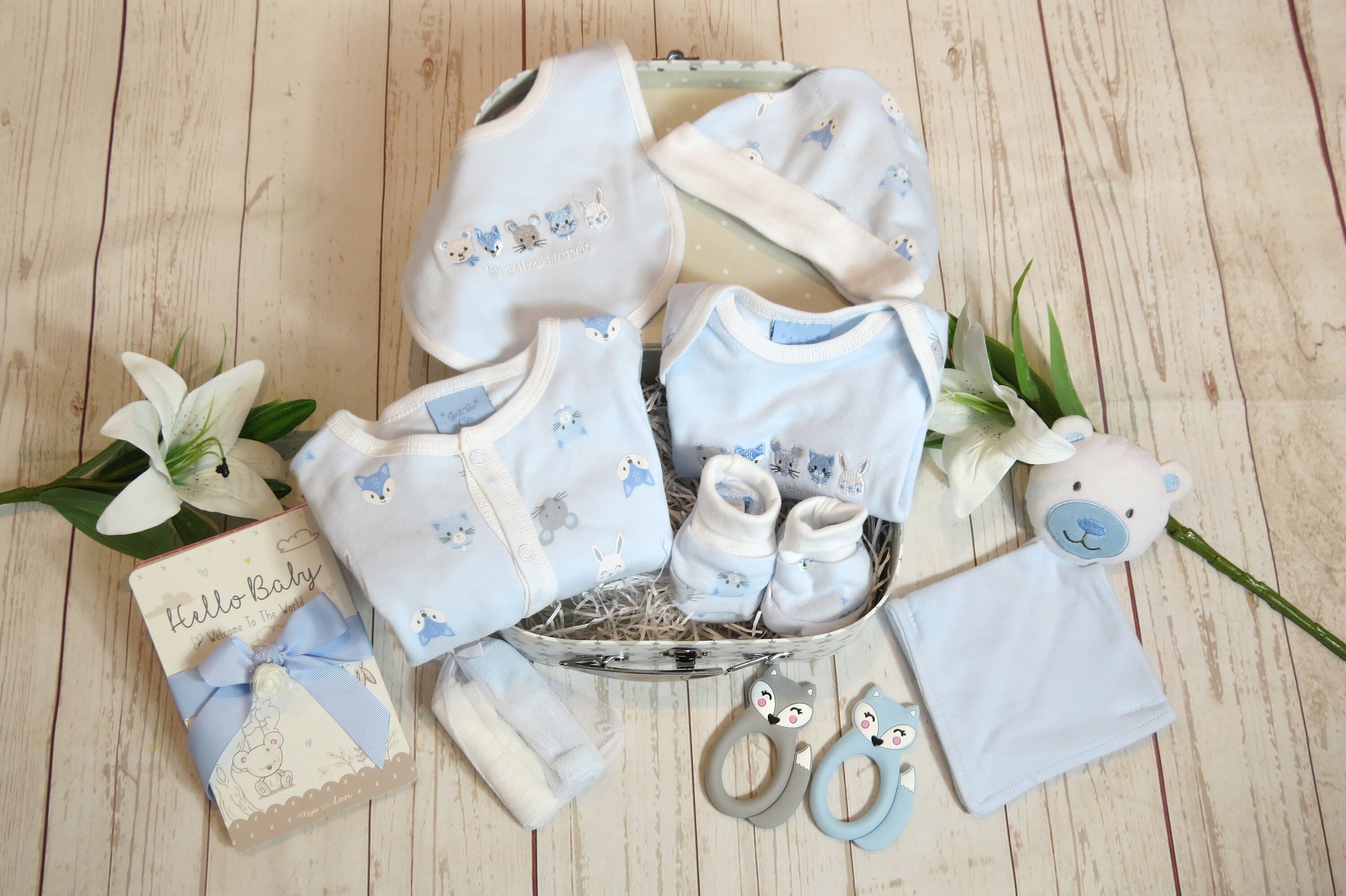 Baby Boy Woodlands & Fox Gift Set Baby Boy Gift Set Mum to - Etsy